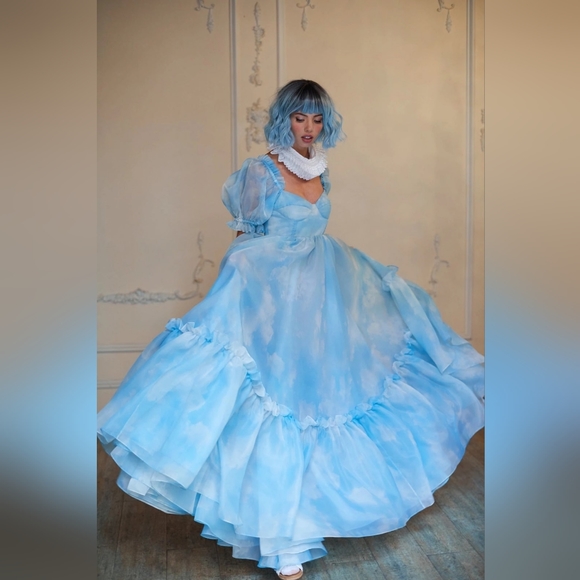 Selkie | Dresses | Selkie Head In The Clouds Ritz Dress | Poshmark